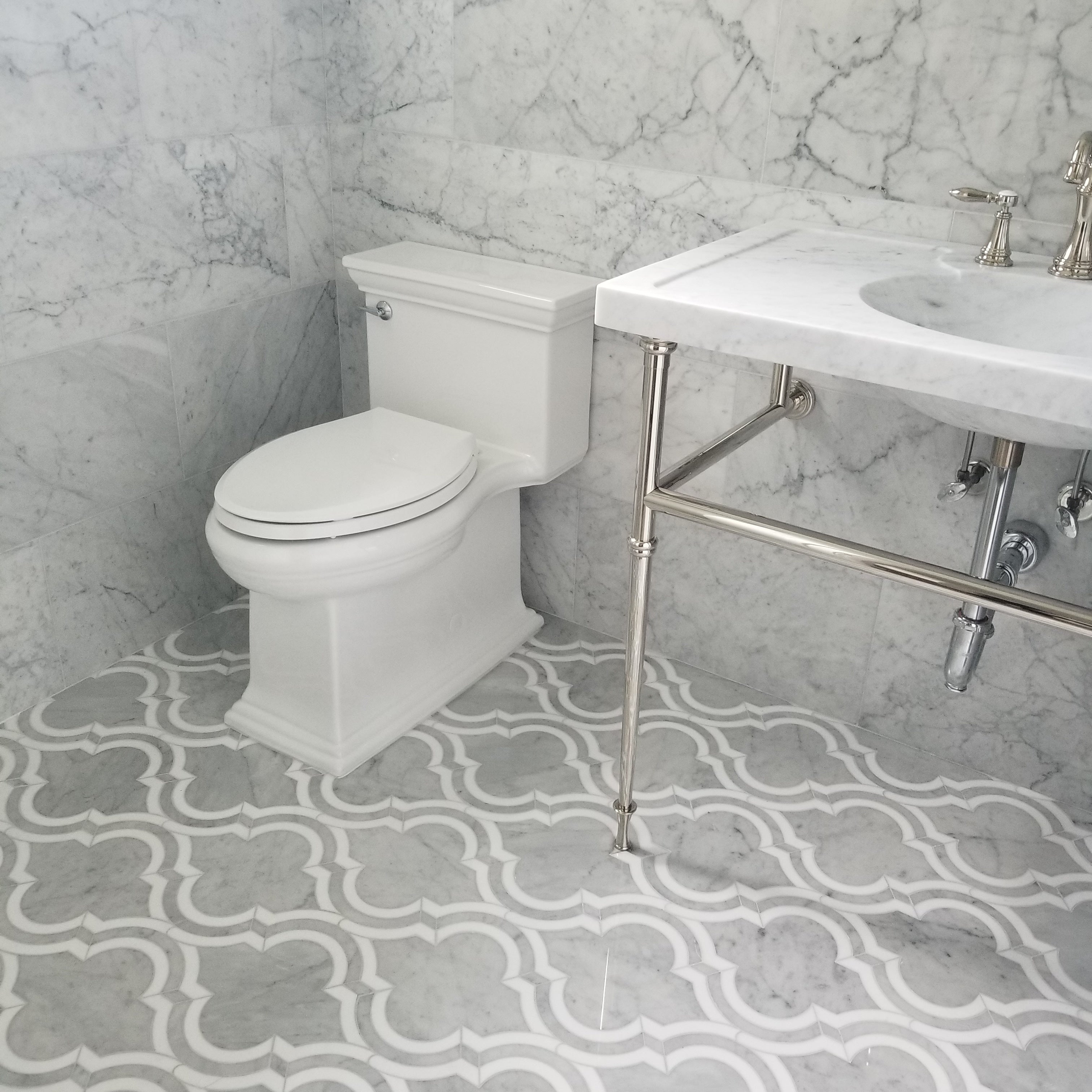 Classic Arabesque Designs: Bathroom Floor Patterns-Transform Your Home ...