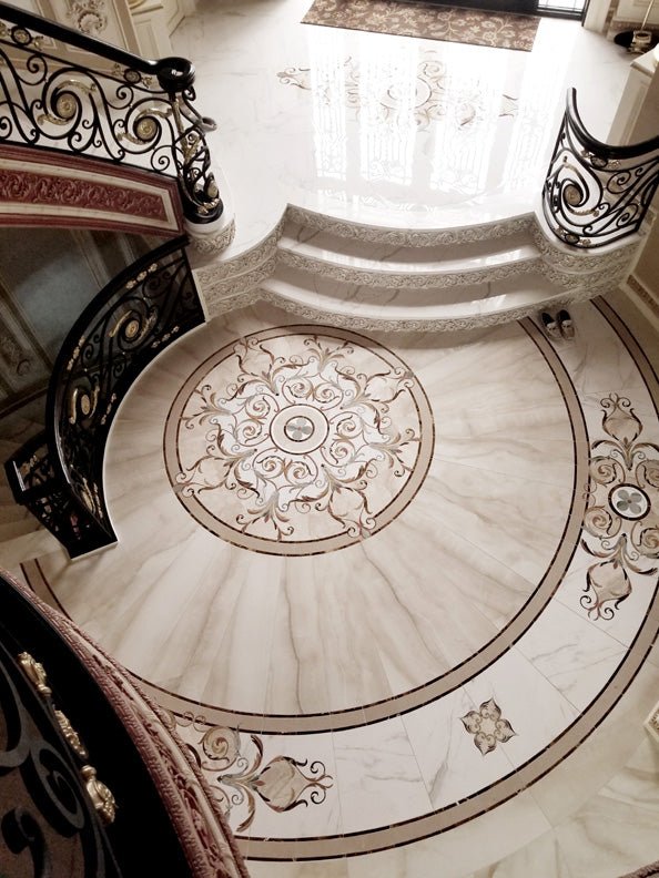 Make a 1-of-1 Custom Art Piece in Your Home with a Tile Medallion ...