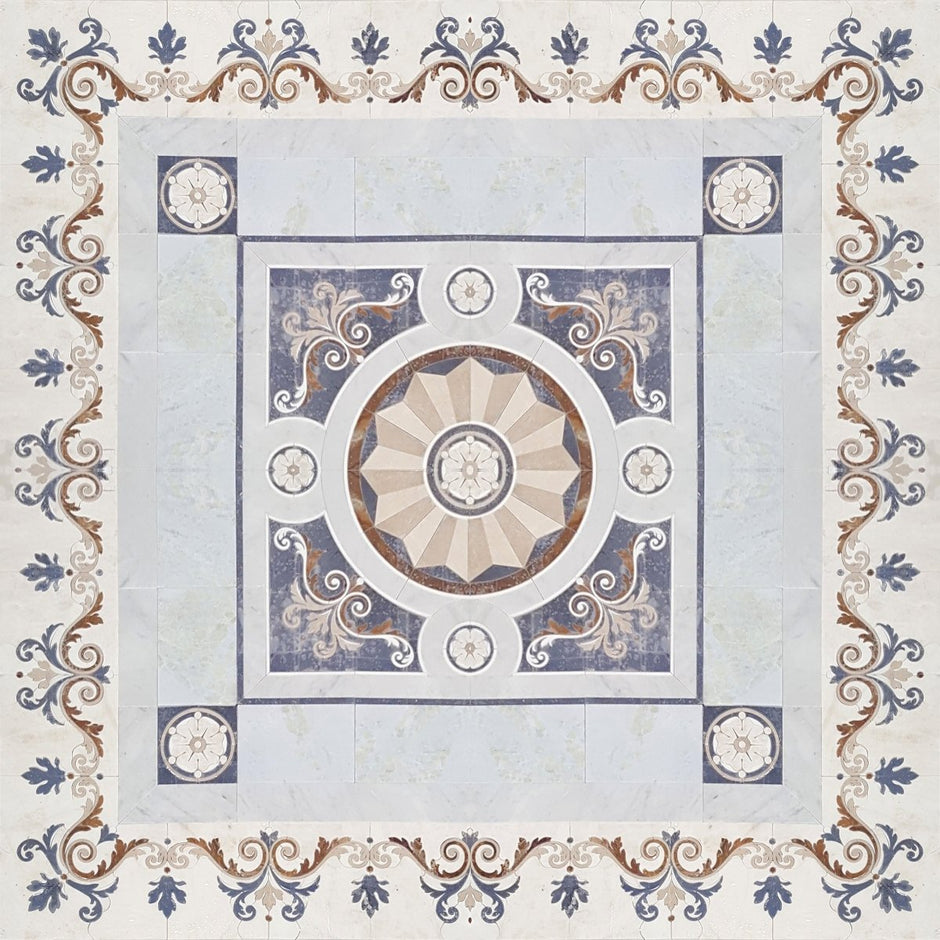 Make a 1-of-1 Custom Art Piece in Your Home with a Tile Medallion ...
