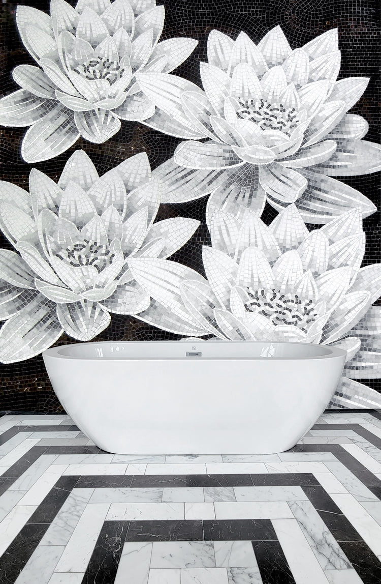 Best Floral Tiles of 2024: Achieve that Flowery Ambience- Artsaics