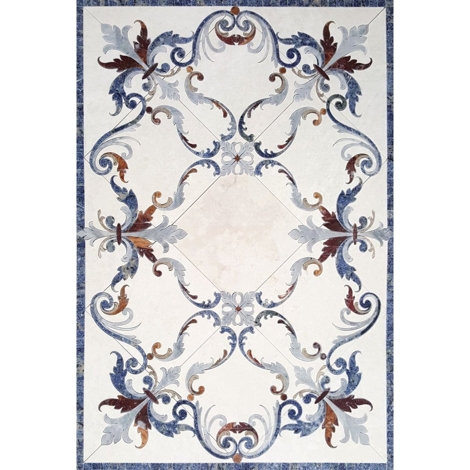 Make a 1-of-1 Custom Art Piece in Your Home with a Tile Medallion ...