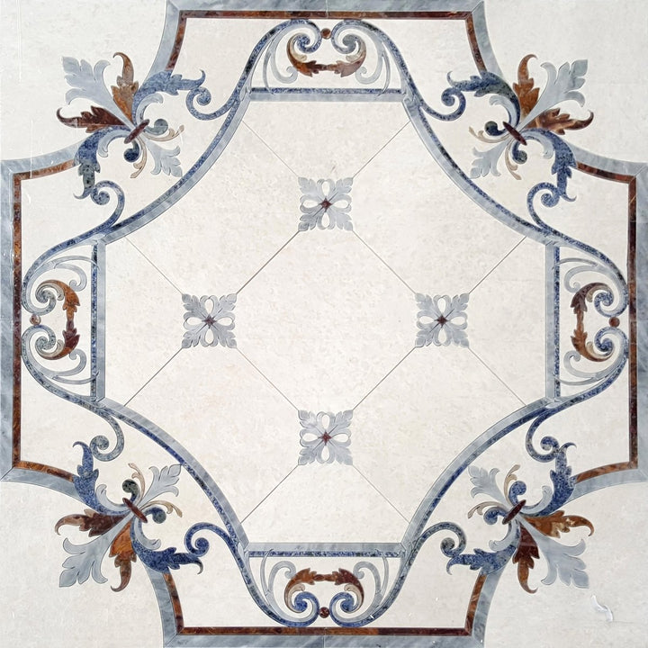 Make a 1-of-1 Custom Art Piece in Your Home with a Tile Medallion ...