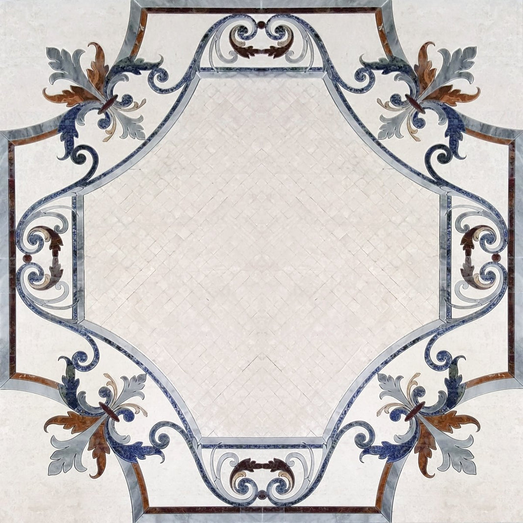 Make a 1-of-1 Custom Art Piece in Your Home with a Tile Medallion ...