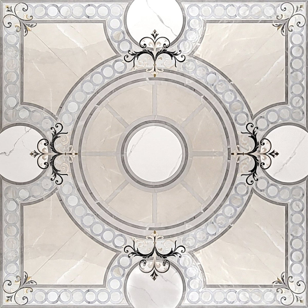 Make a 1-of-1 Custom Art Piece in Your Home with a Tile Medallion ...