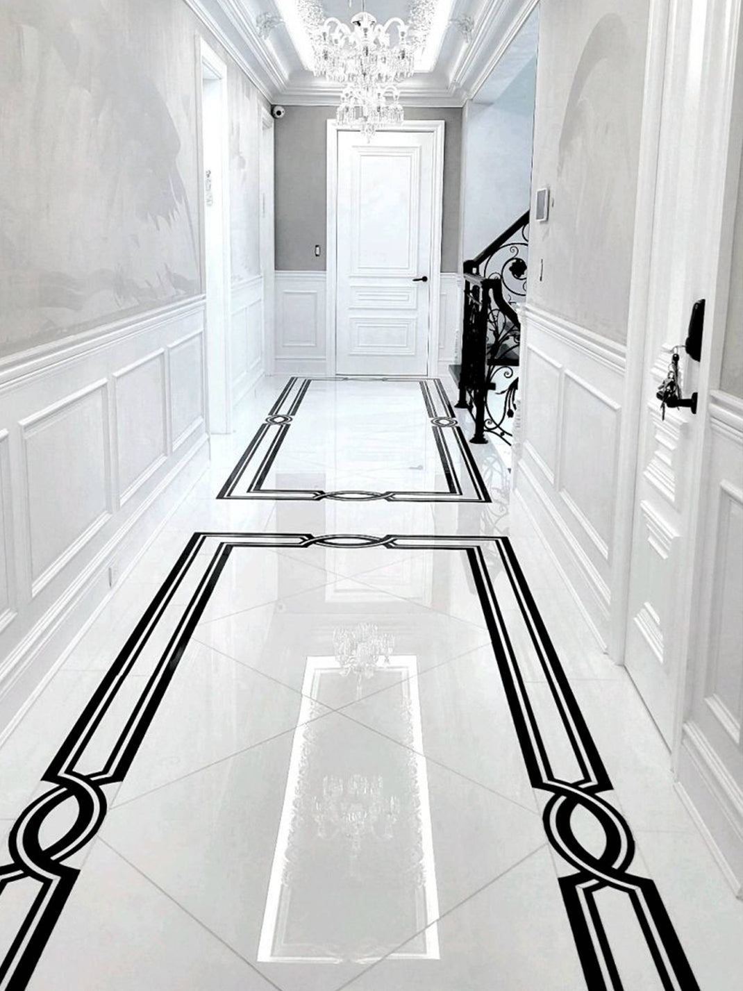 Porcelain Waterjet Patterns