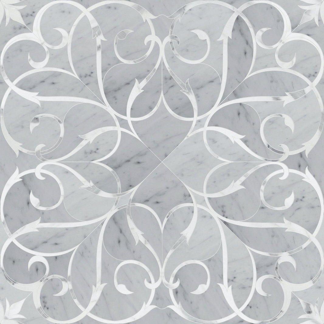 Make a Statement with 1 Simple Change to Your Home: Lace Ribbon Tile ...