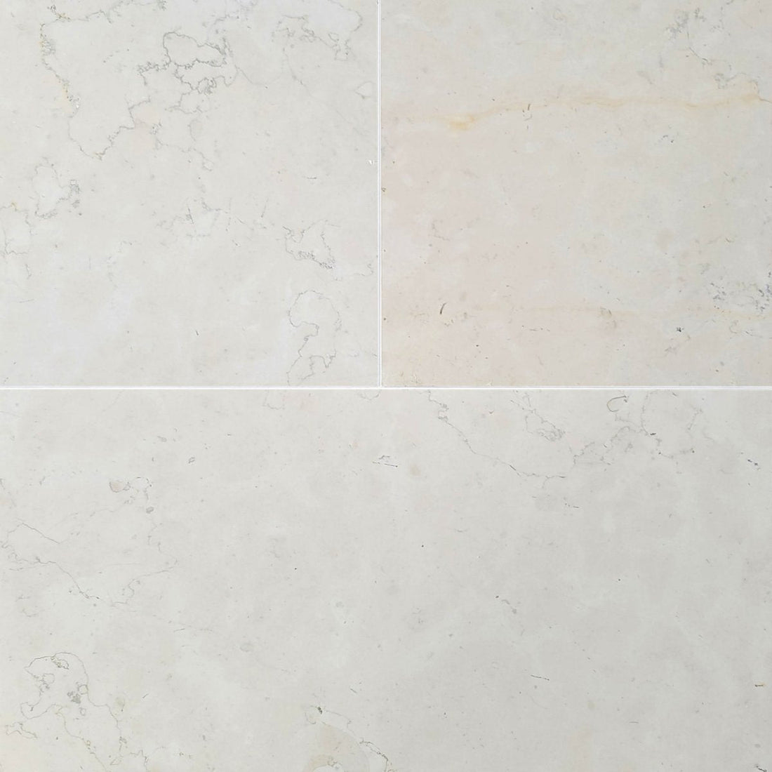 Bianco Perlino Honed Marble Field Tile 12''x24''x3/8'' – Artsaics