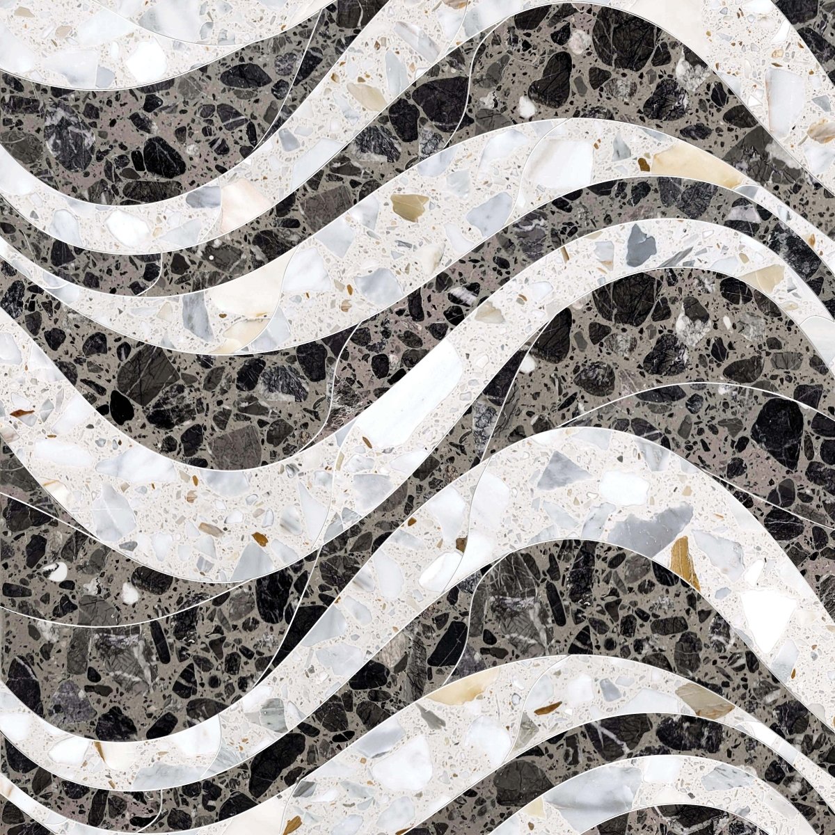Wave Tile: Bring Peace & Serenity to Your Home w/ Flowy Wave Tiles ...