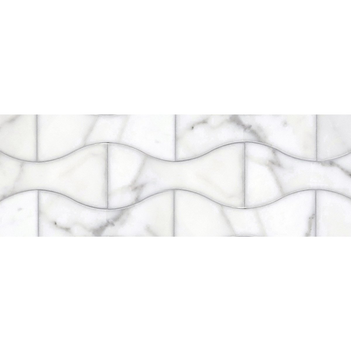 Element Liam Geometric 5 1/2" Stone Waterjet Border – Artsaics