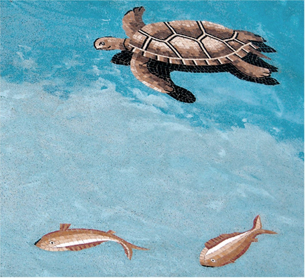 Fish Mosaic Tile – Artsaics