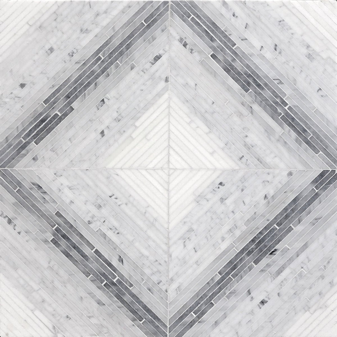 Ombre Square Ice Stone Mosaic – Artsaics