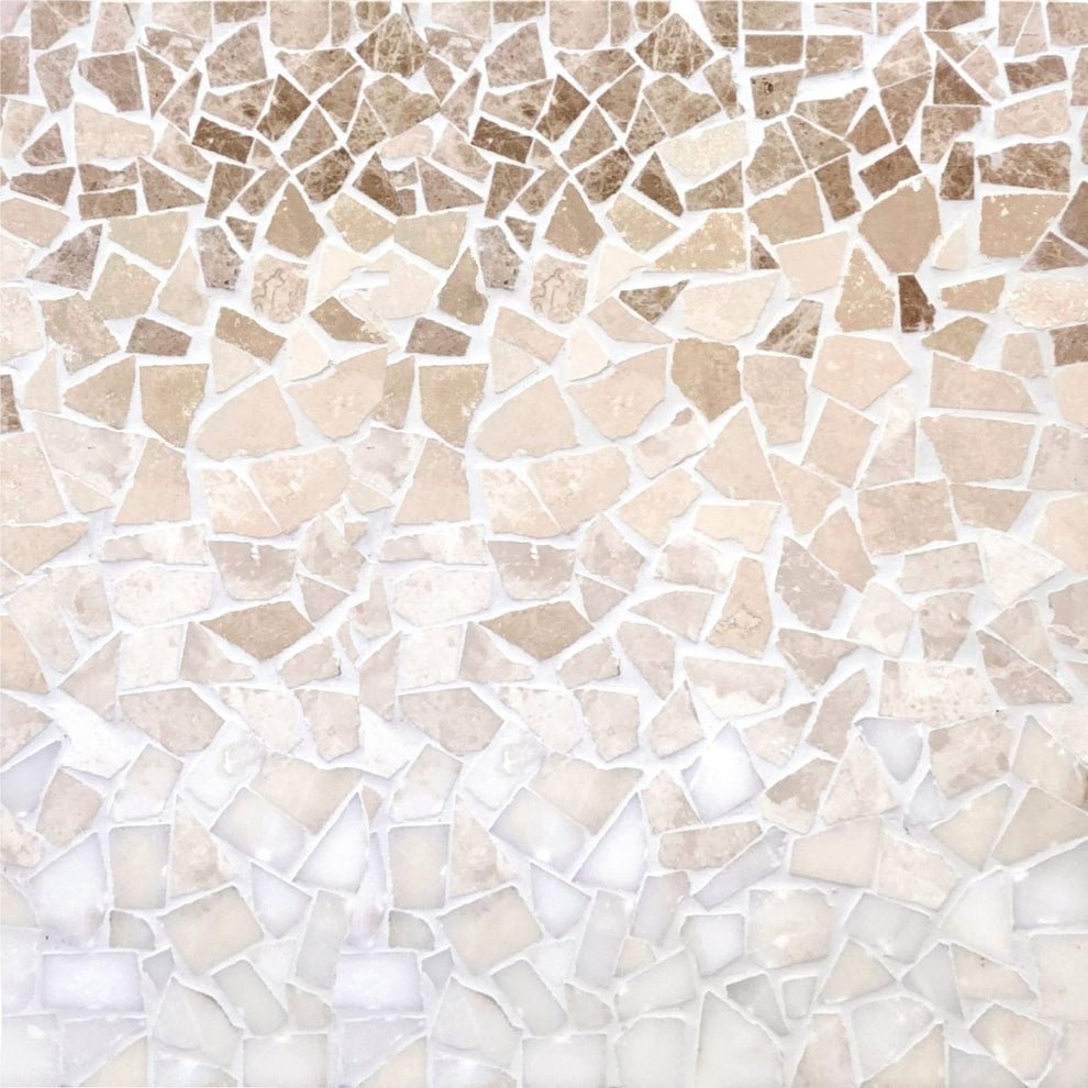 Ombre Rock Sand Stone Mosaic – Artsaics