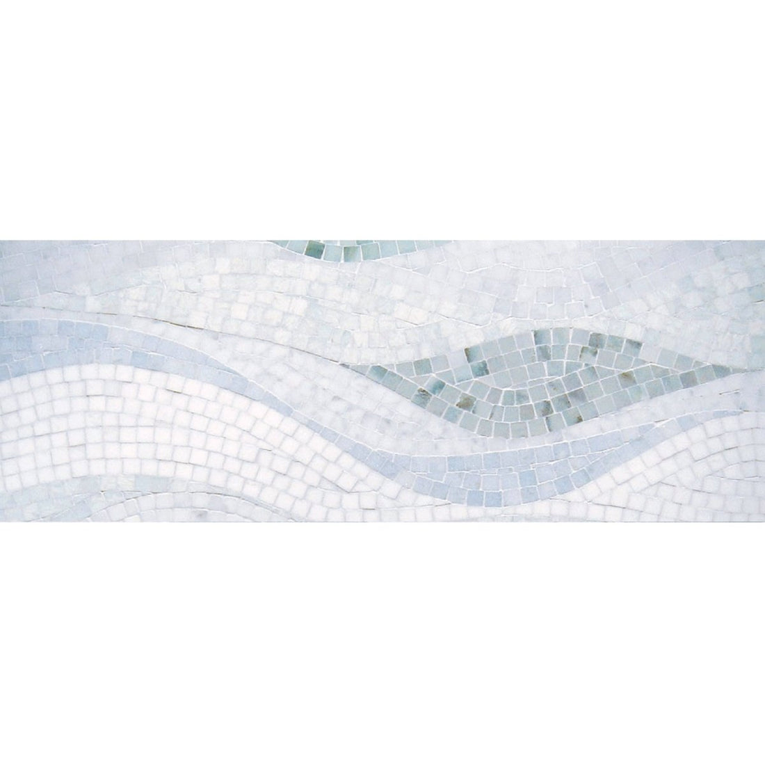 Onda Aqua line 8'' Mosaic Border – Artsaics