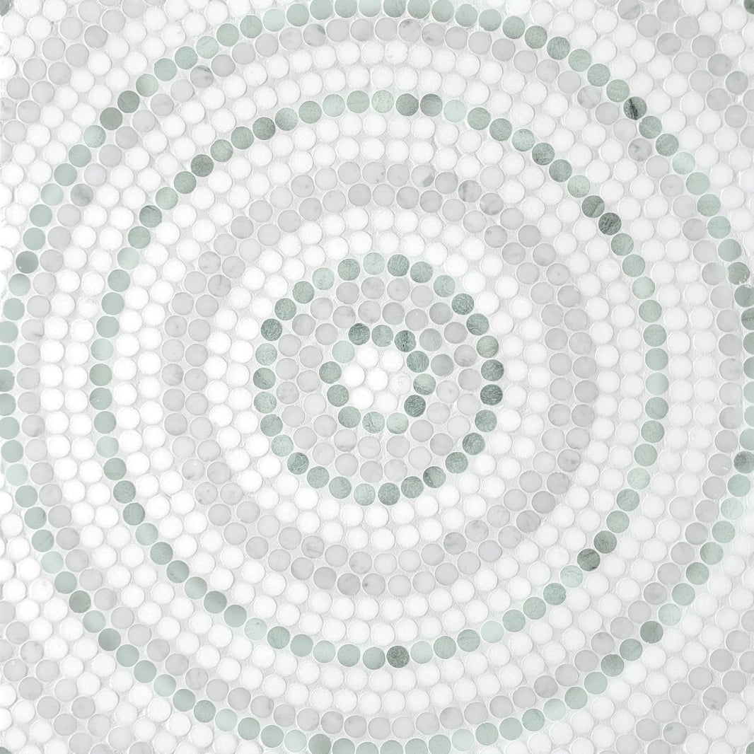 Spectacular Circles: Get a unique & Gorgeous Design w/ Penny Tile ...