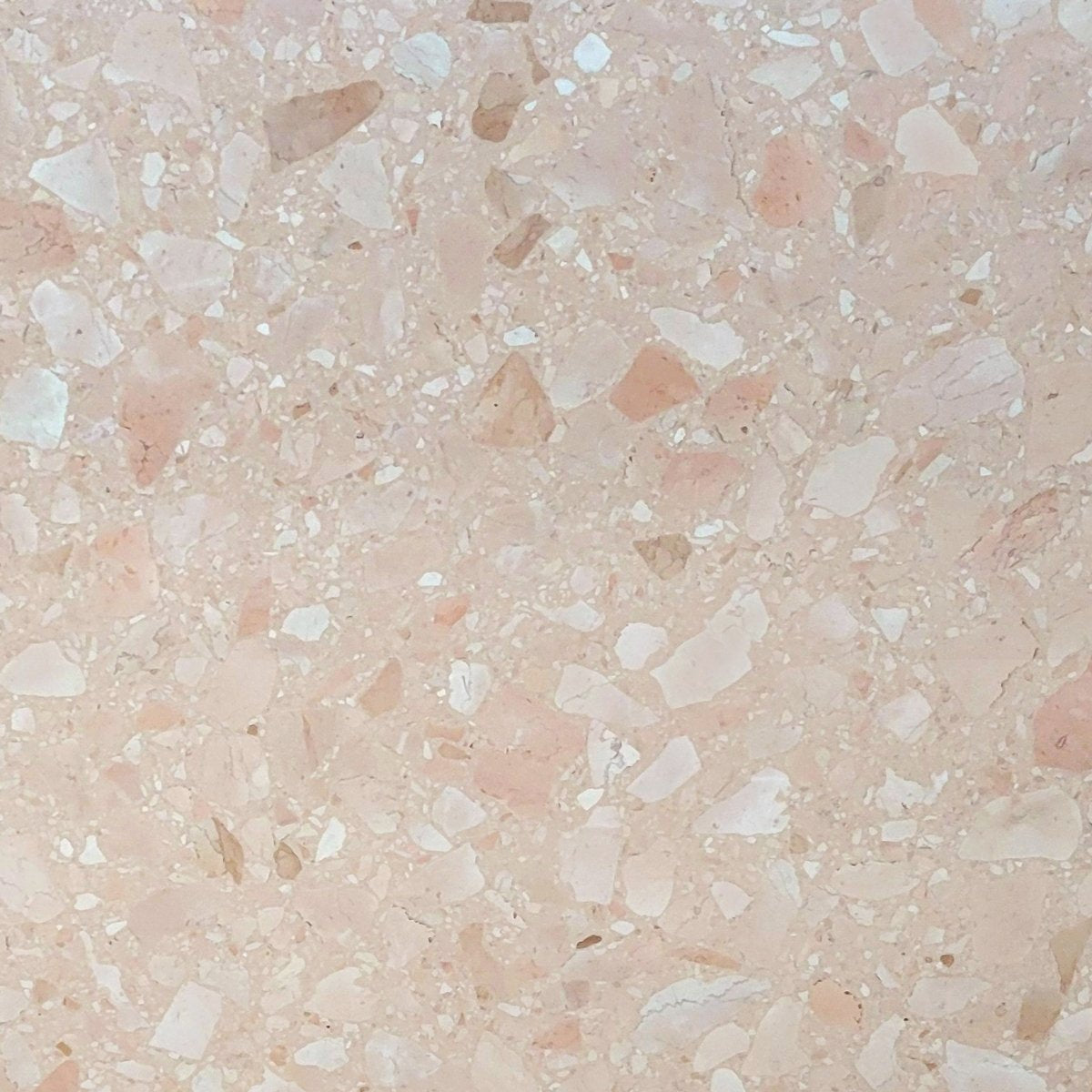 Rosa Marble Terrazzo Honed 24''x24''x1/2'' – Artsaics