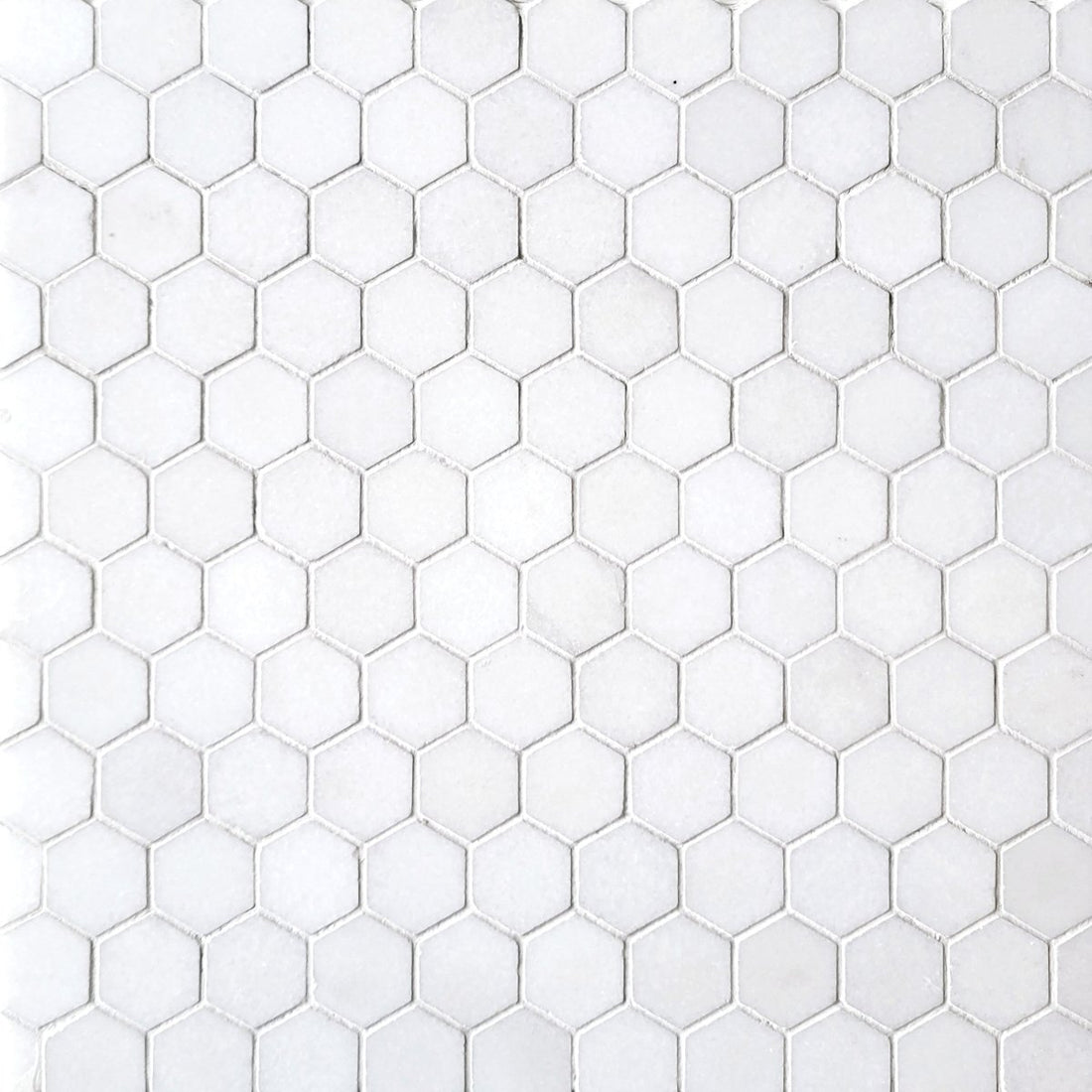 Quick Ship Hexagon Thassos 1'' Stone Mosaic – Artsaics