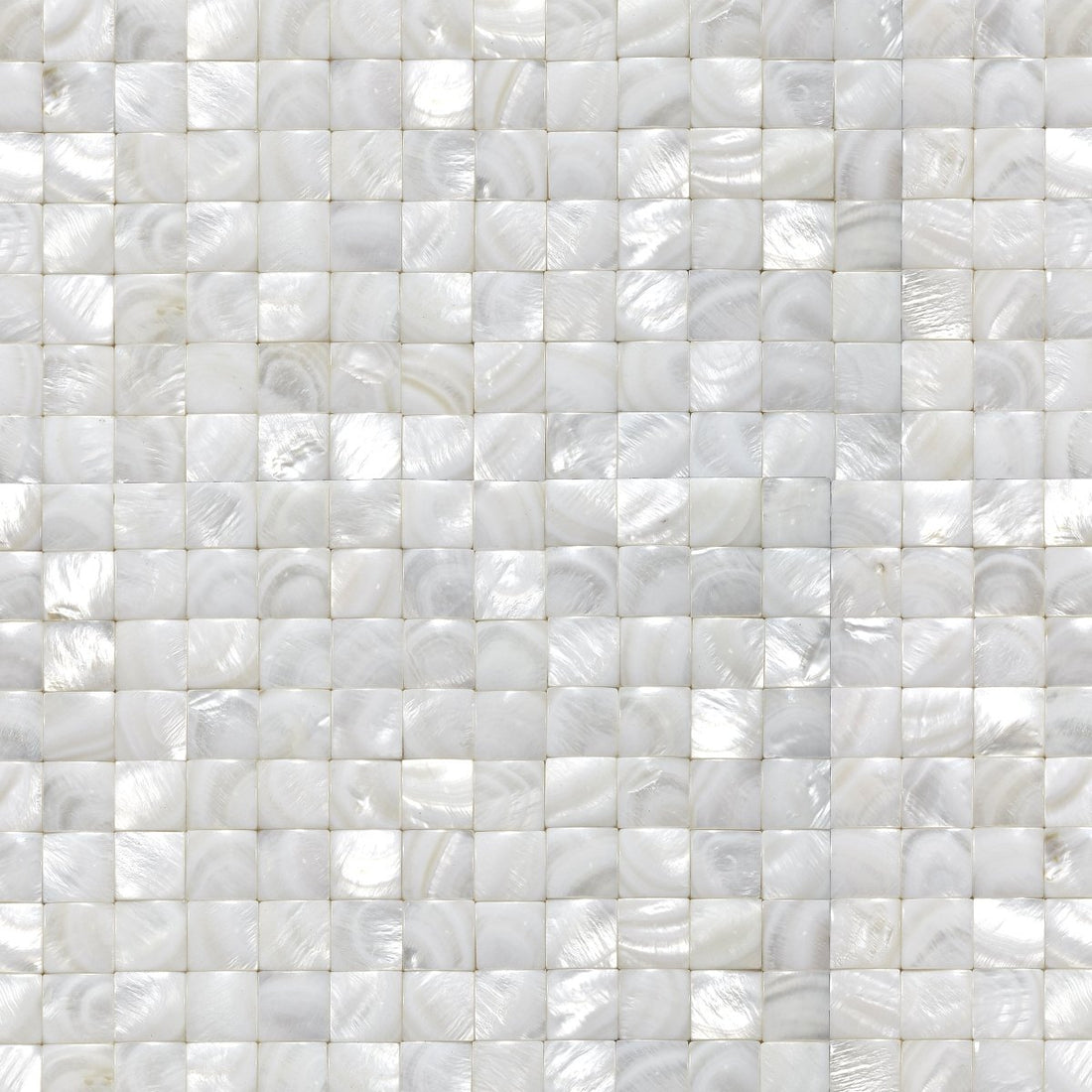Straight Dimensional White Pearl Shell Mosaic – Artsaics