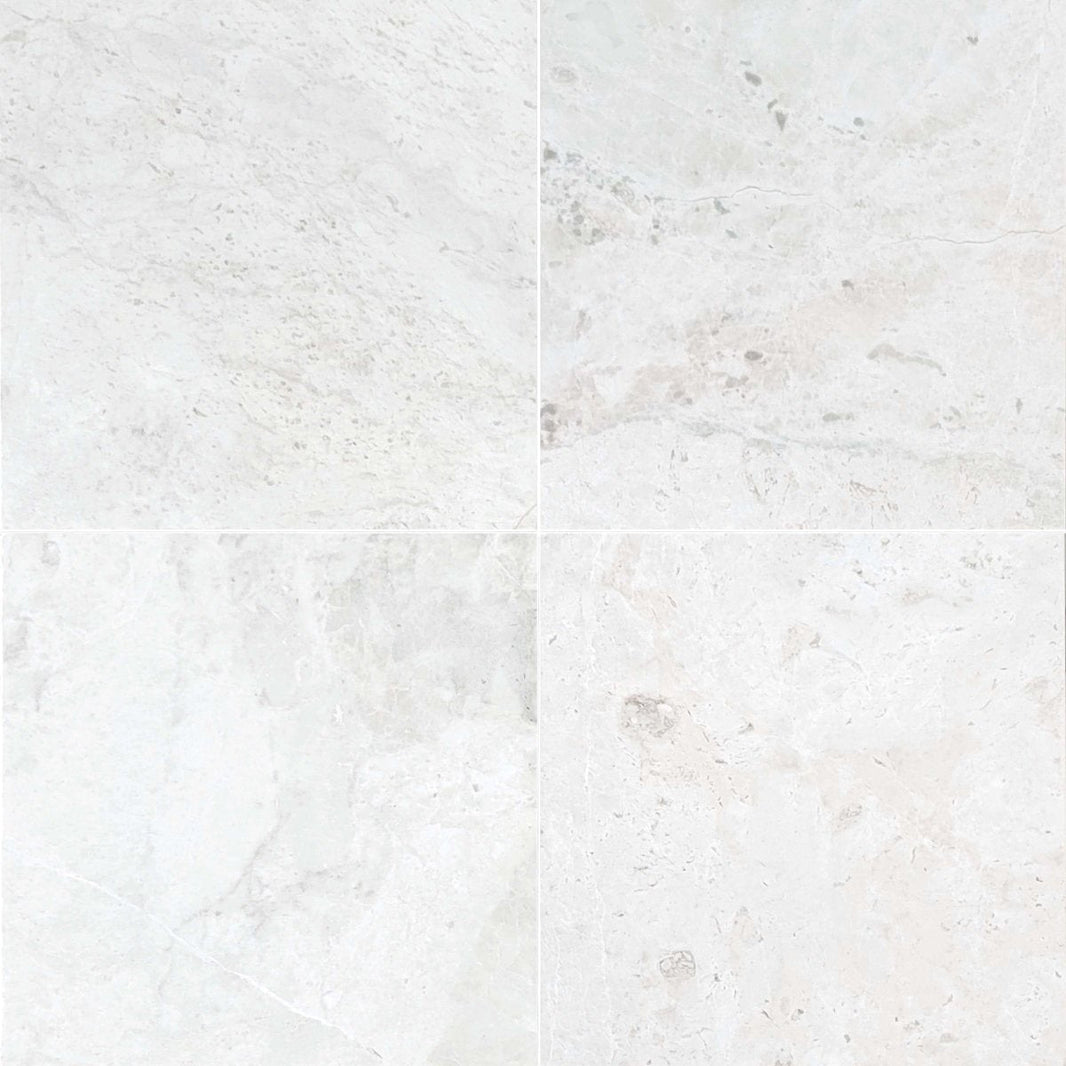 Vanilla Creme Polished Marble Field Tile 12''x12''x1/2''