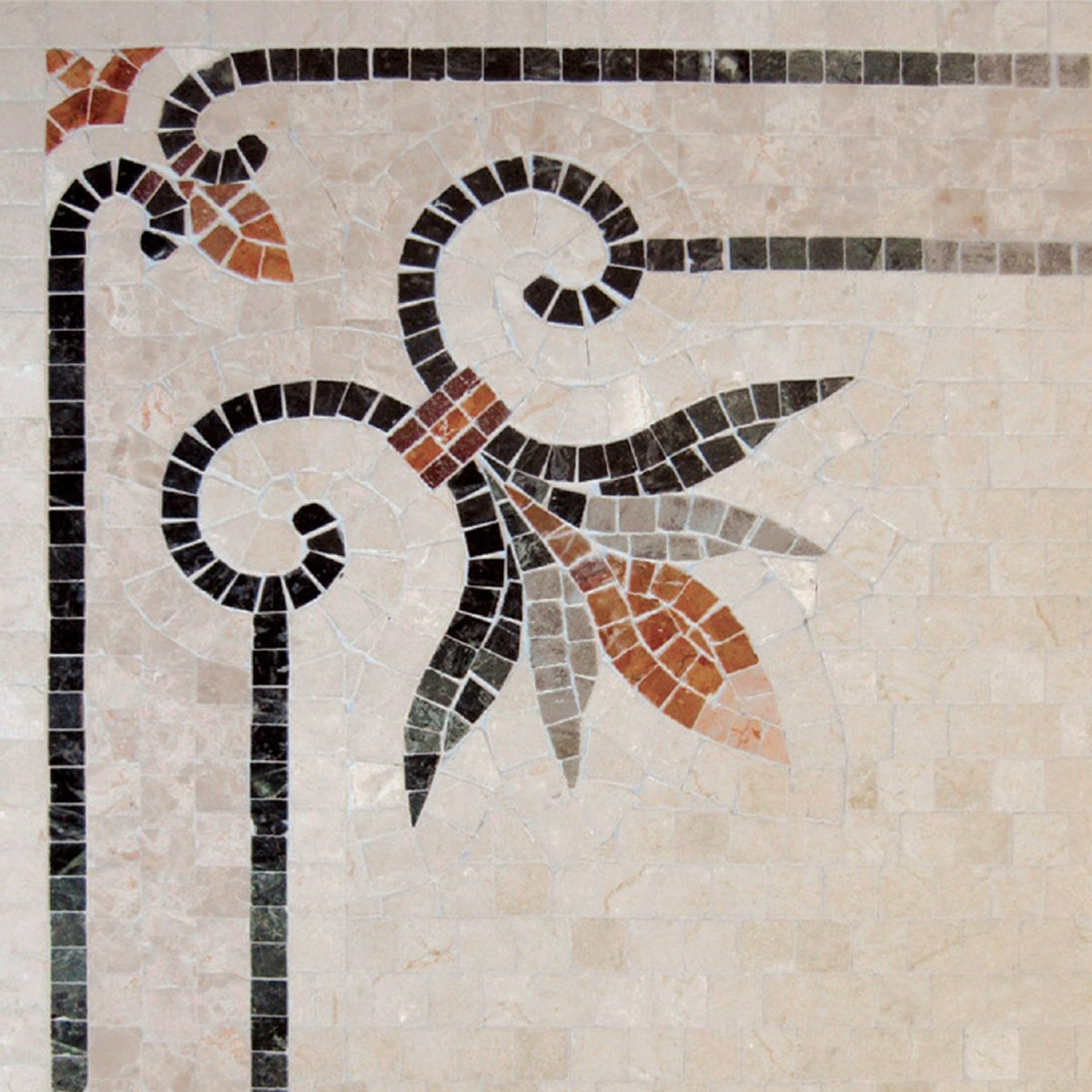 Versailles Barley Ornamental Stone Mosaic – Artsaics