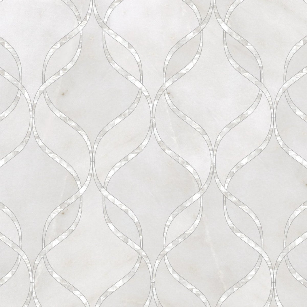 Make a Statement with 1 Simple Change to Your Home: Lace Ribbon Tile ...